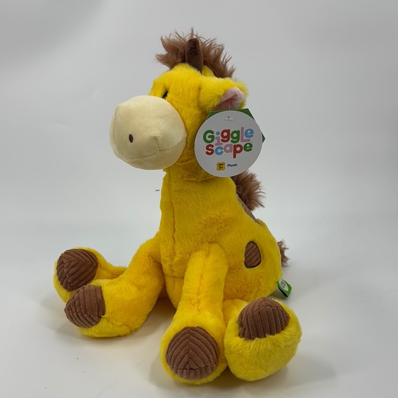 Giggle Scape | Toys | Giggle Scope Kids Plush Yellow Giraffe | Poshmark